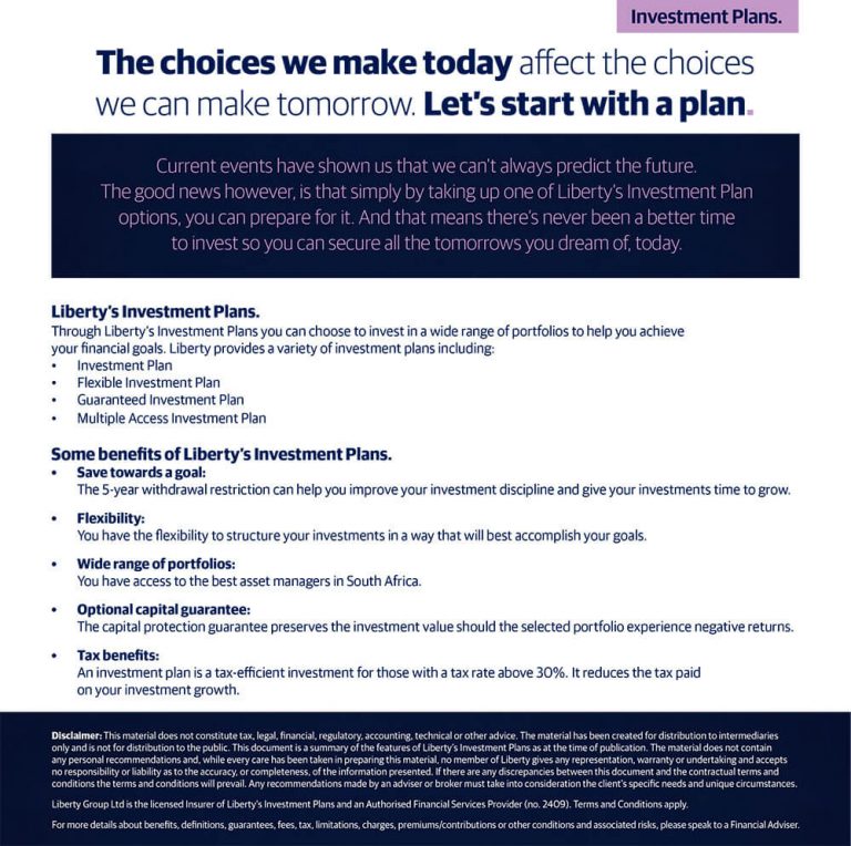 Liberty Investment Plans - Croisfin