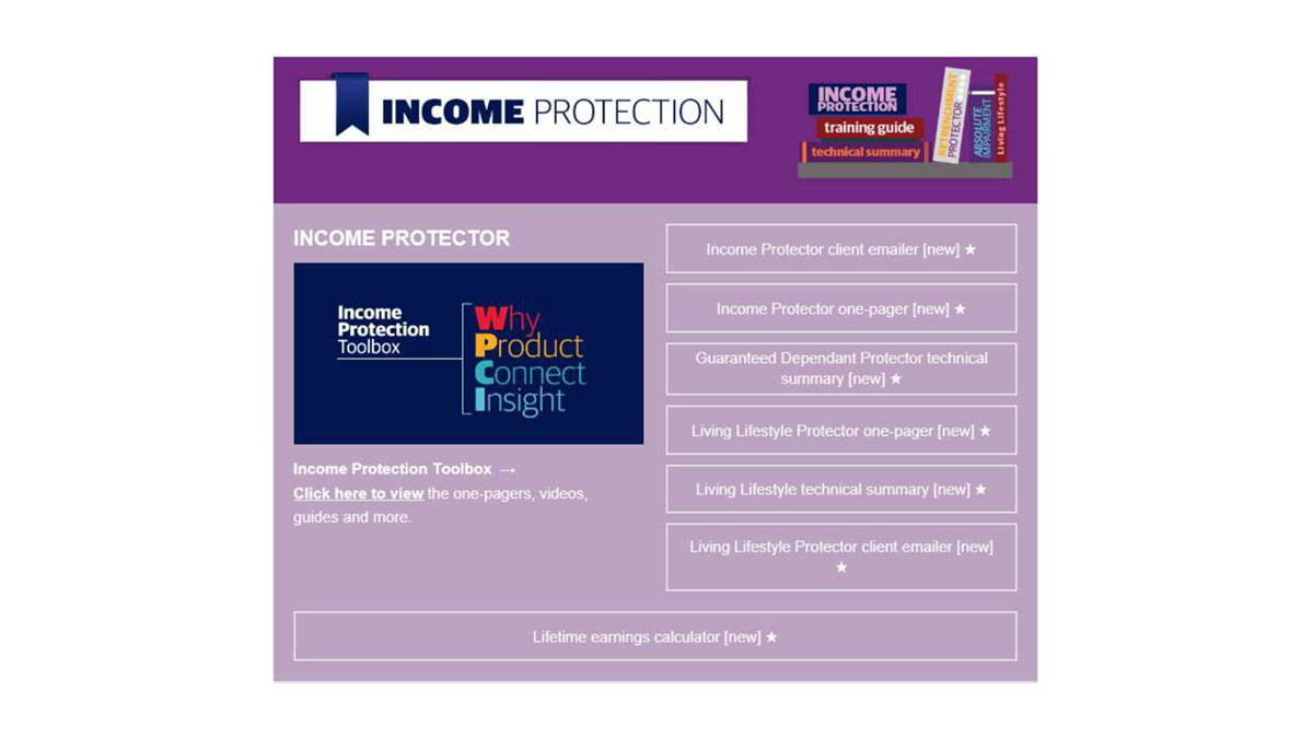 Income Protector at a Glance - Croisfin